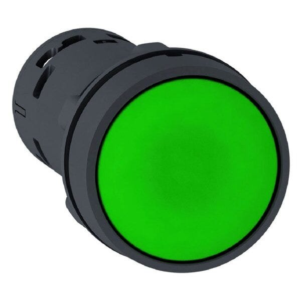 Botão Plástico Monobloco Impulsão 22mm 1NA Verde XB7NA31 - Schneider ...