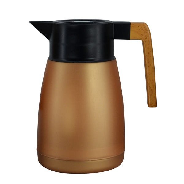 Garrafa Térmica 1L Plástico Cor Cobre Metálico | MadeiraMadeira