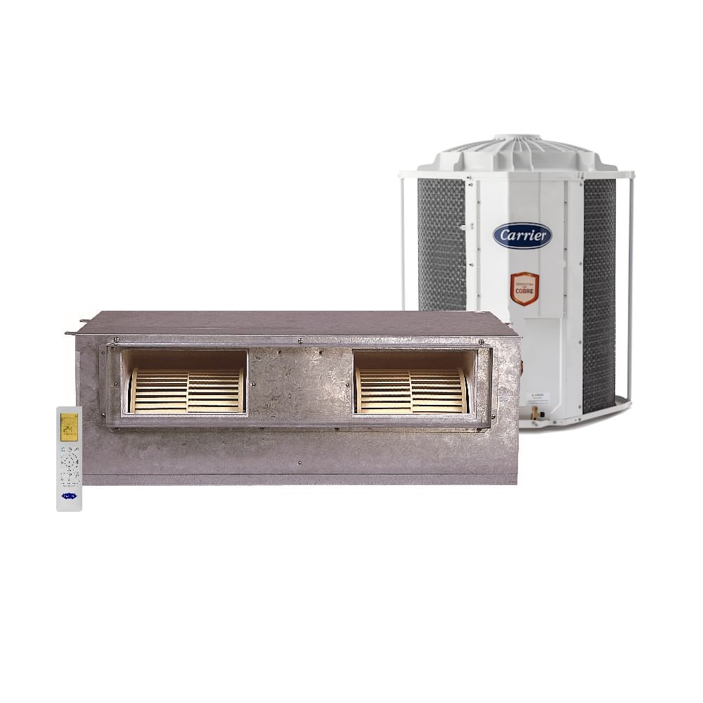 Ar Condicionado Split Duto Carrier Built-in Versatile 24000 Btu/h Frio ...