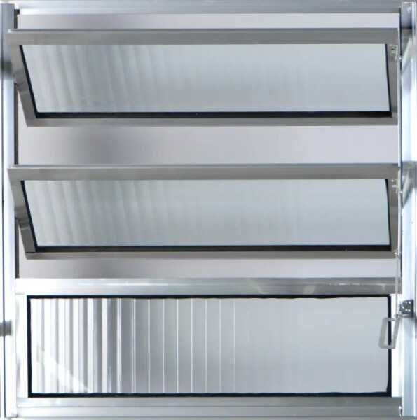 Vitro Basculante de Alumínio 80x80cm | MadeiraMadeira