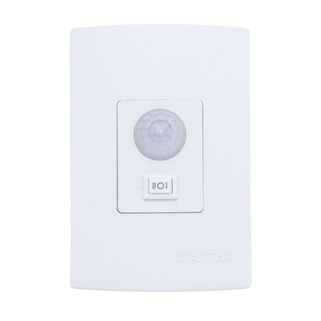 Sensor de Presença Embutir 4x2 Fotocélula Bivolt Qualitronix ...