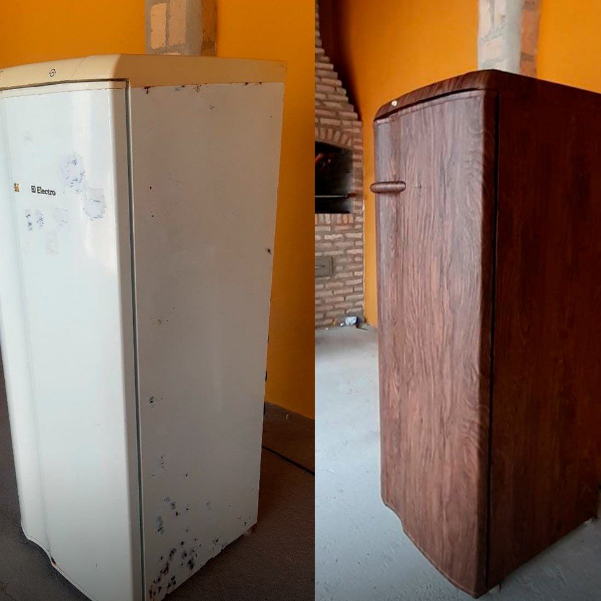 Adesivo Móveis Paredes Gold Madeira Md 1803 - Pantone 469C 200X60Cm ...