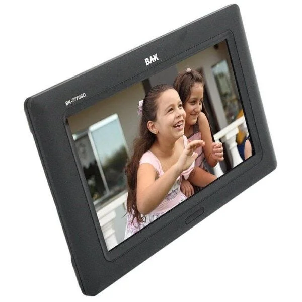 Tela com TV Bak Bk-Tft-7770Sd 7 Polegadas Preto | MadeiraMadeira
