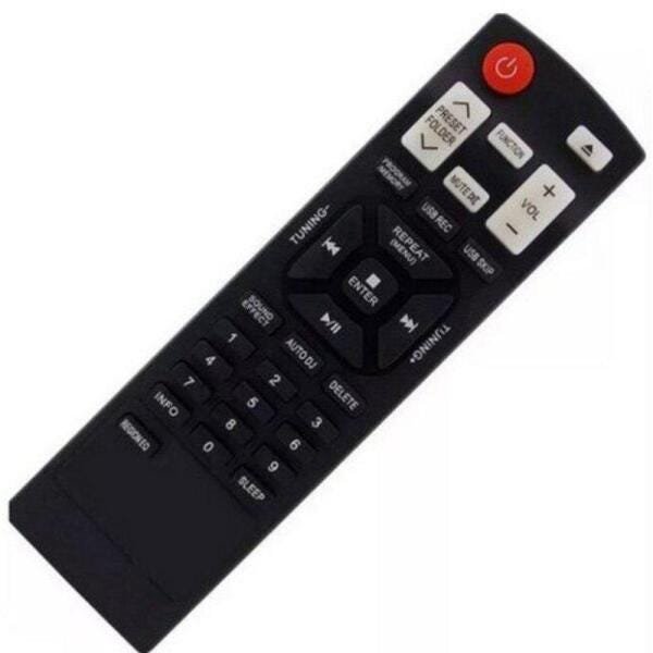 Controle para Aparelho de Som Lg Cm4640 Cm4740 Mcd605 Mcd606 ...