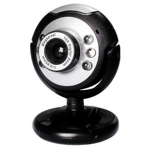 Webcam Easycam Aqua! 1.3Mp com Microfone Fortrek | MadeiraMadeira