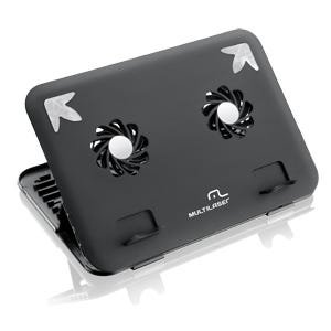Suporte para Notebook até 17´ Multilaser Ac120 com 2 Coolers e Ajuste ...