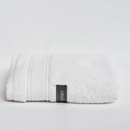 Toalha de Rosto Alpha 1 Peça Atlântica Toalhas 403 Off White ...