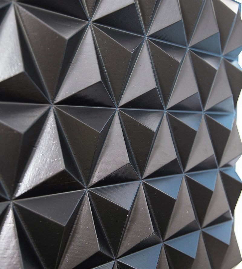 Kit 15 Placas Revestimento de Parede PVC 3d Alto Relevo Triangulos ...