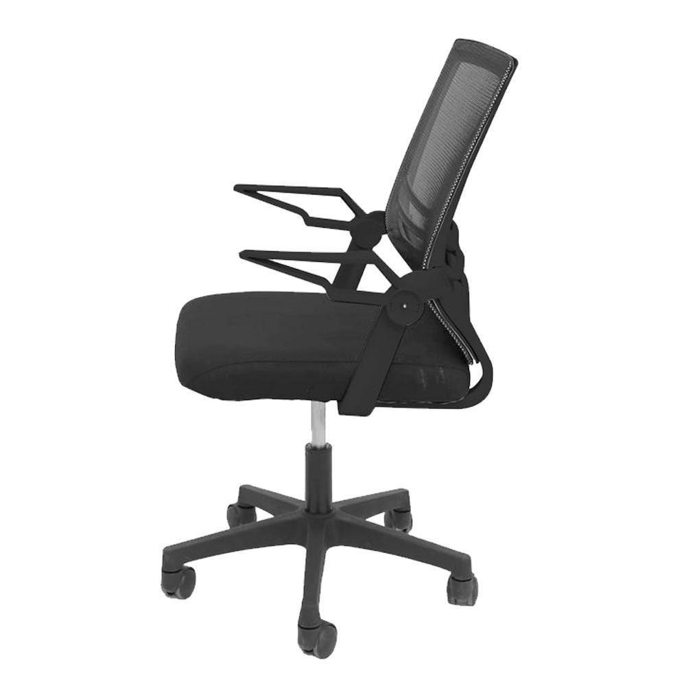 Cadeira Escritório Pctop Slim 801 Preta | MadeiraMadeira