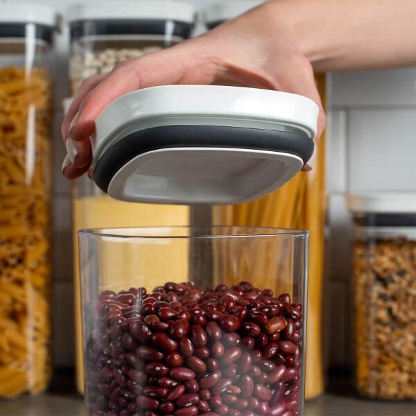 Conjunto De Potes Para Alimentos 2L Kit De Potes Herméticos Com Tampa ...