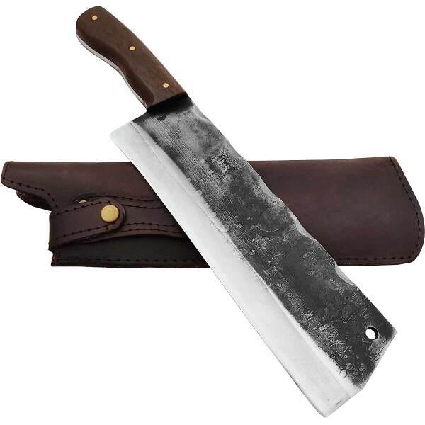 Faca Cutelo Artesanal Zanline Estilo Antigo Aço Carbono 1070 Lâmina ...