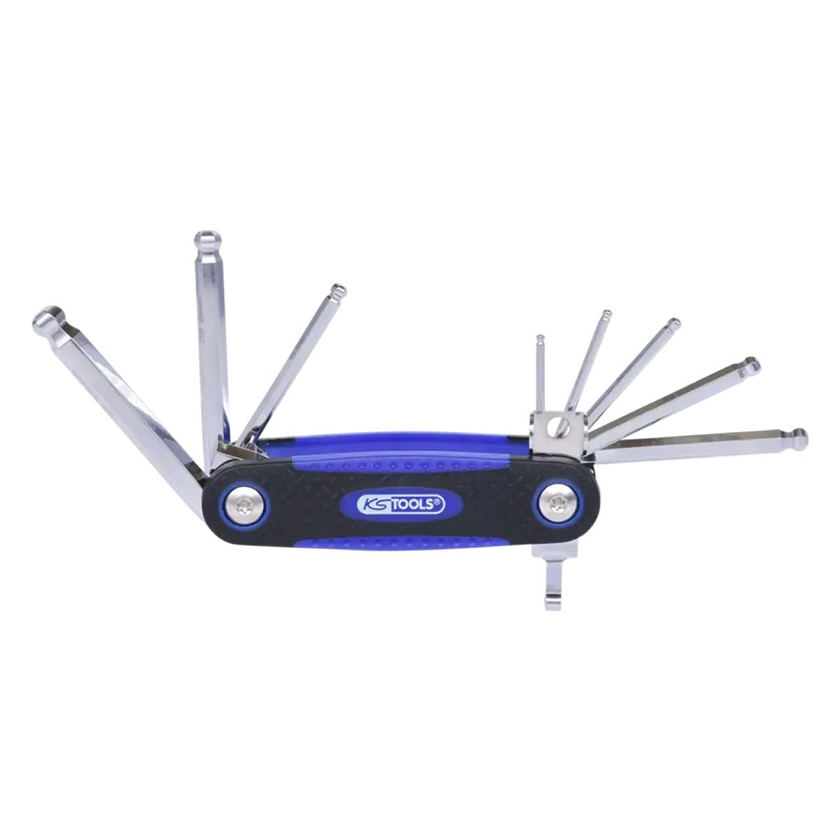 Chave Allen Jogo 2,5 A 10,0mm 8 Peças Abaulada Canivete - 158.3520 - KS ...