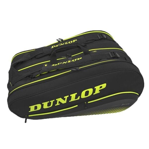 Raqueteira Dunlop Sx Performance X12 Preta e Verde | MadeiraMadeira