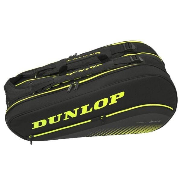 Raqueteira Dunlop Sx Performance X8 Preta e Verde | MadeiraMadeira