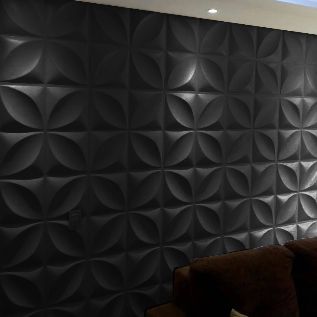 20 Placas Decorativas De Pvc 3d Revestimento Pedra 50cmX50cm ...
