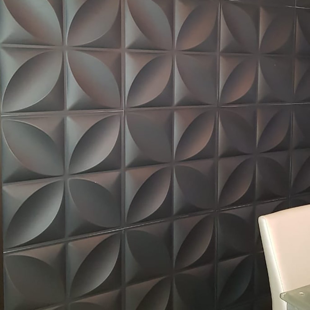 20 Placas Decorativas De Pvc 3d Revestimento Pedra 50cmX50cm ...