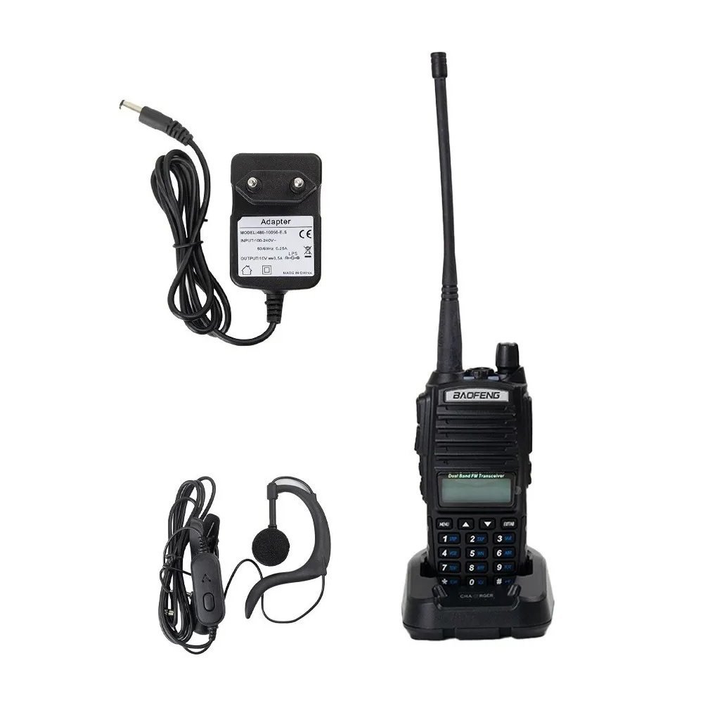Rádio Comunicador Walk Talk 5w VHF UHF FM Dual Band Walkie-talkies ...
