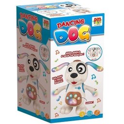 Dancing DOG com Som e LUZ DM TOYS DMT5974 | MadeiraMadeira