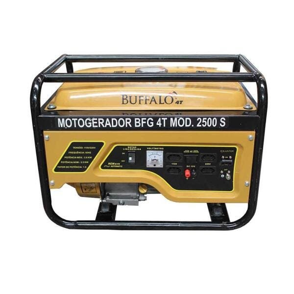 Gerador de Energia a Gasolina BFG 2500 S 2,5 KVA Buffalo | MadeiraMadeira