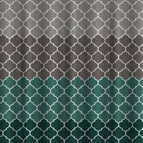 Cortina Para Box Kapazi 1.80Mt X 1.80Mt Em Pva Arabesco | MadeiraMadeira