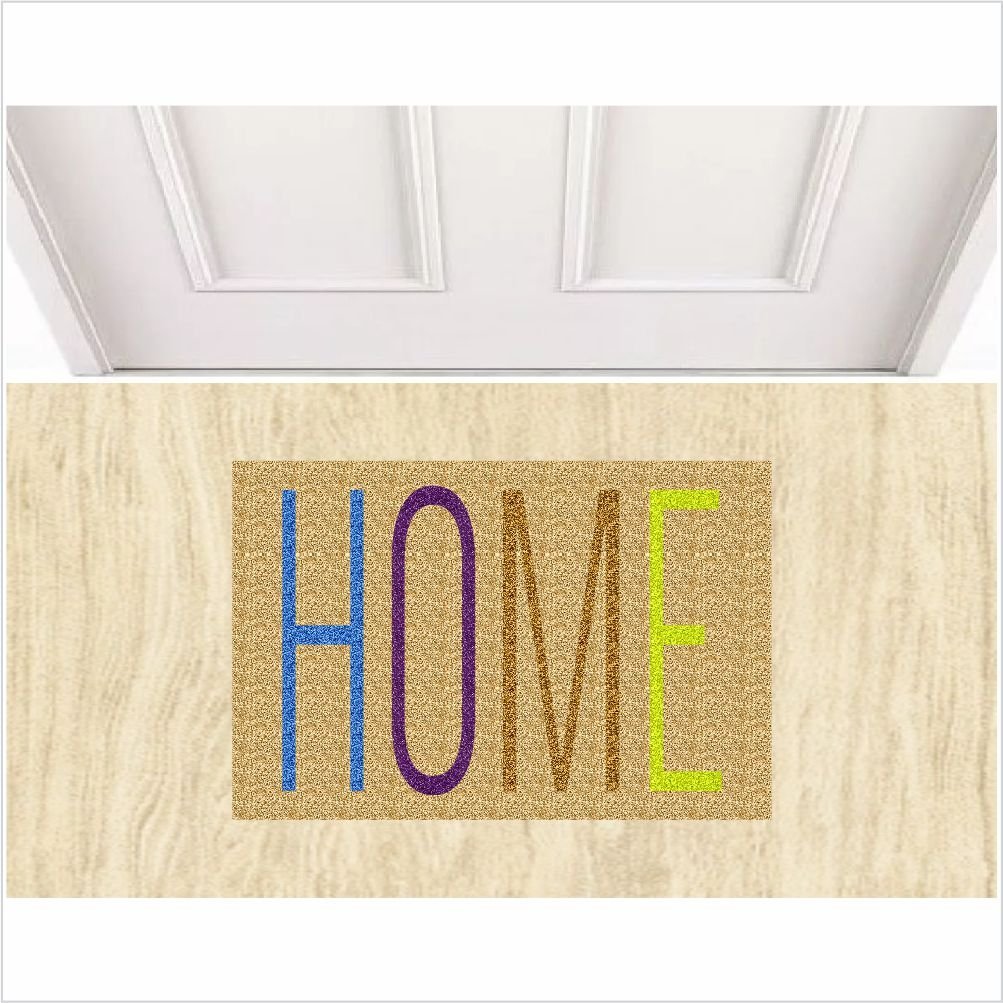 TAPETE HOME COLORIDO MEDIDA PORTA | MadeiraMadeira