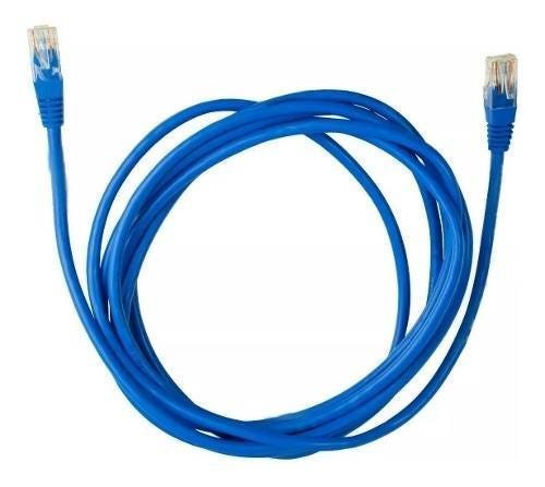 Cabo De Rede Rj45 Azul Clipado 15 Metros | MadeiraMadeira