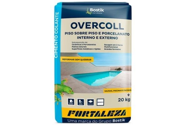 Fortaleza argamassa overcoll bca sobrepor 20K | MadeiraMadeira