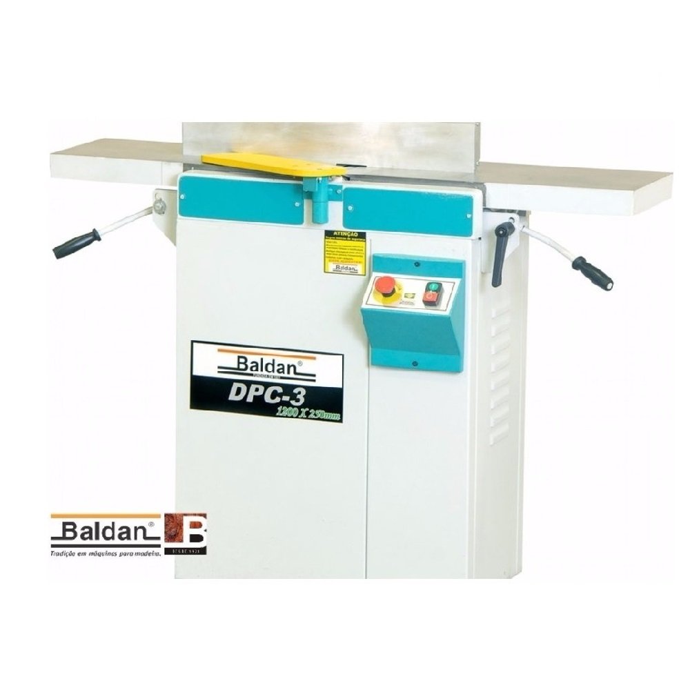 DESEMPENADEIRA 1200 X 250 MM 3 FACAS 1CV MONO DPC-3 BALDAN | MadeiraMadeira