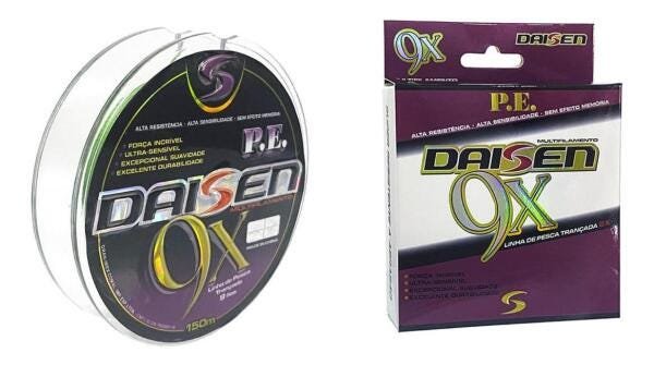 Linha Multifilamento (9 Fios) Daisen 9X 0,85Mm 150Lbs 150M | MadeiraMadeira