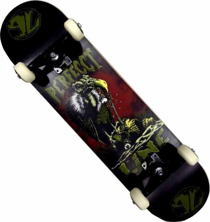 Skate Perfect Line Montado Completo Profissional Stick FCR B ...
