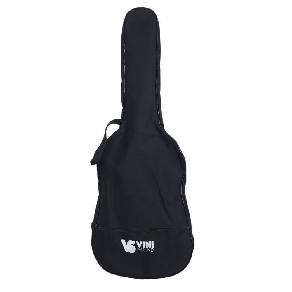 Capa Simples para Guitarra Clássico Vinisound Preta | MadeiraMadeira