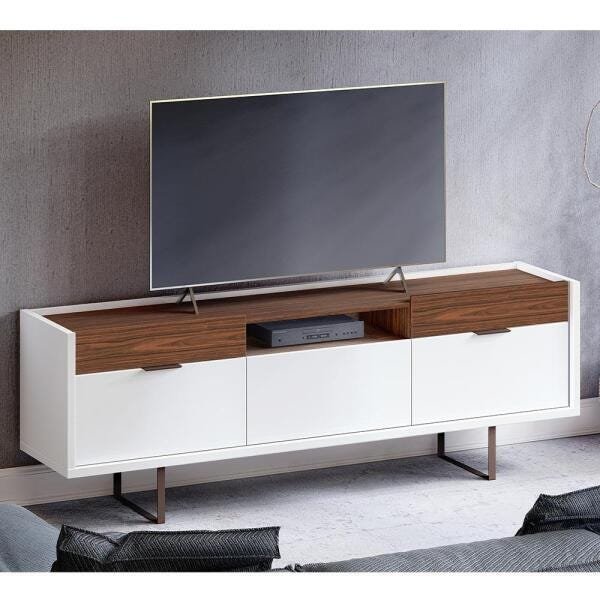 Rack Berlim para TV até 60 Polegadas - Branco/Dakota - Casa D ...
