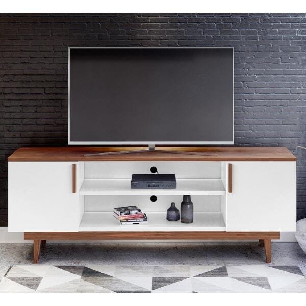 Rack Easy para TV até 60 Polegadas - Branco/Dakota - Casa D ...