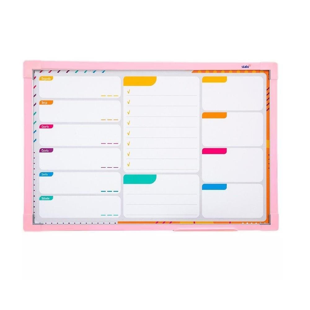 LOUSA PLANEJAMENTO SEMANAL DIARIO QUADRO MENSAL PLANNER MURAL ...