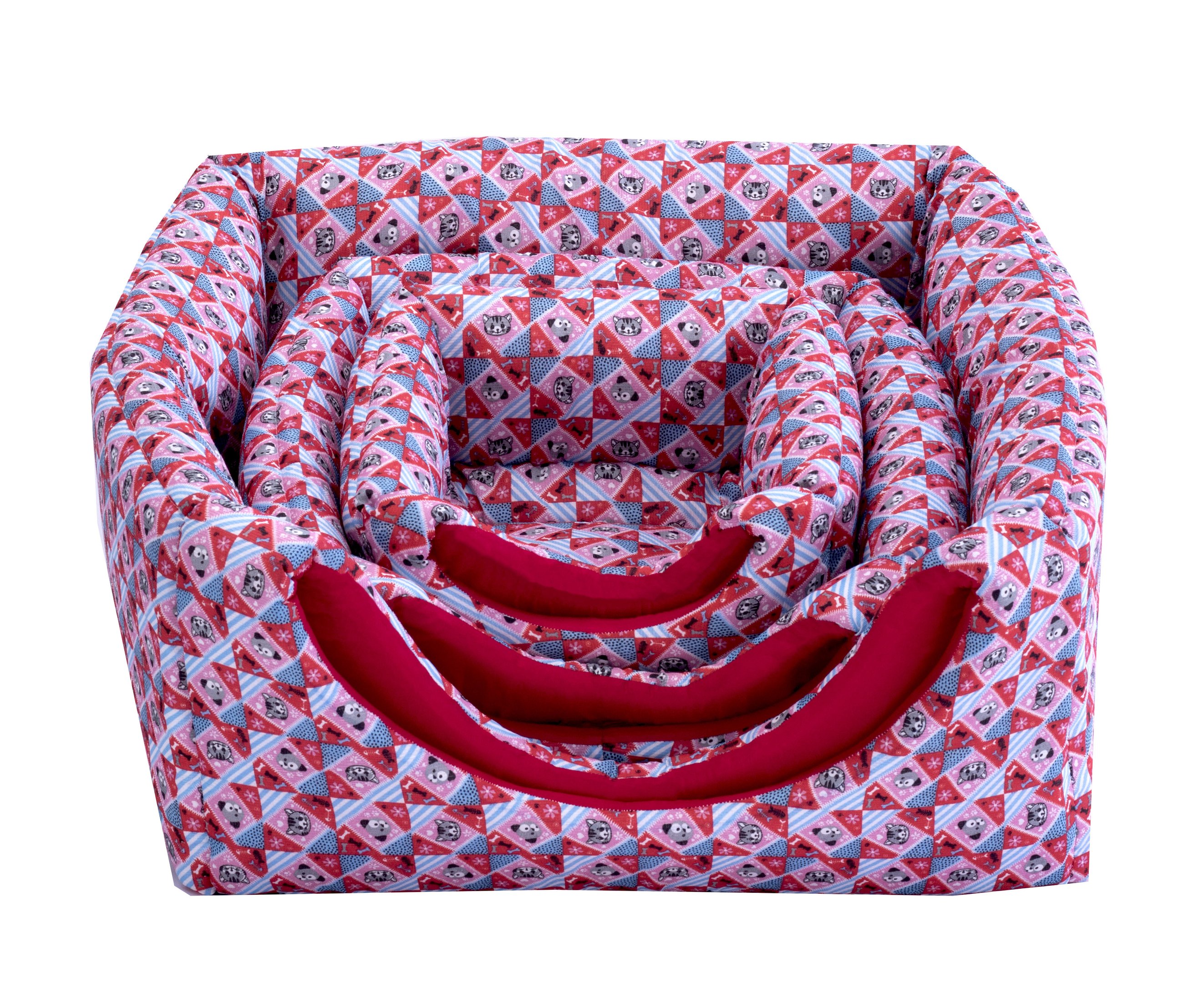 Cama Pet Oca Tam: M Vermelha | MadeiraMadeira