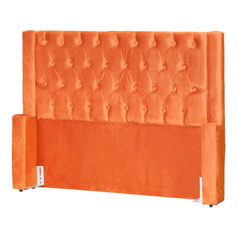 Cabeceira Para Cama Box Emma Luxo Veludo Cores - DS Estofados - King ...