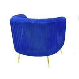 Poltrona Azul Design Alinhado | MadeiraMadeira