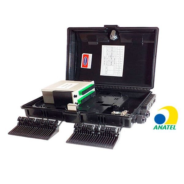 Caixa Cto Montada com Splitter Box 1x16 Apc Gmf-Of03001-16C-1 ...