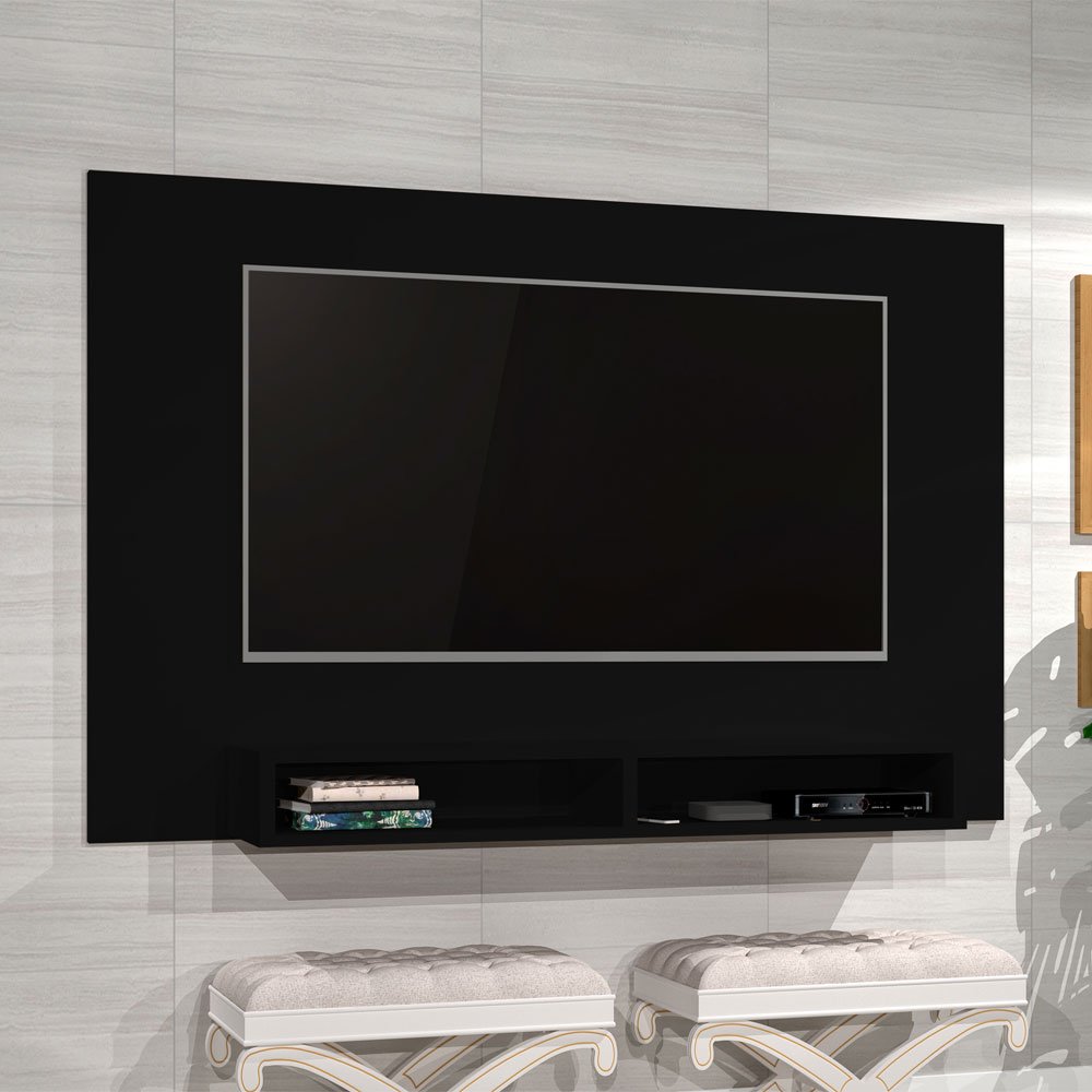 Painel Suspenso para TVs Até 42 Polegadas - J&A Manhattan - Preto ...