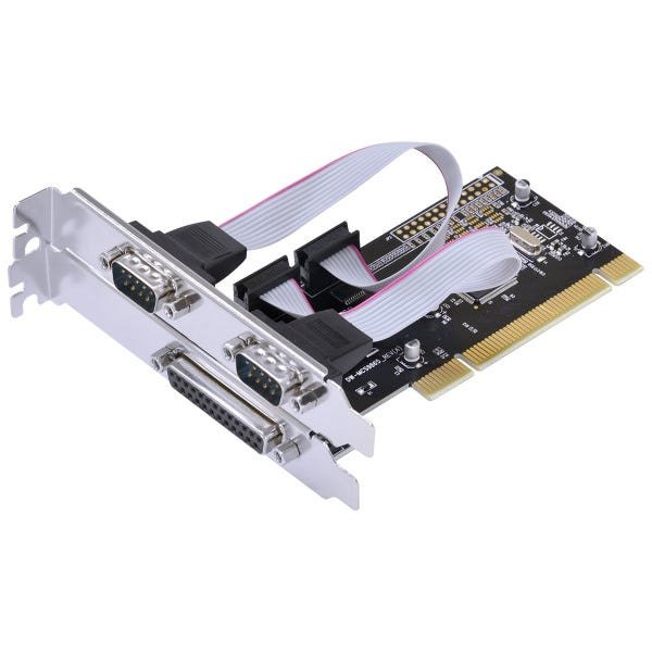 PLACA SERIAL COM 2 SAÍDAS RS232 RS485 RS422 + 1 SAÍDA PARALE ...