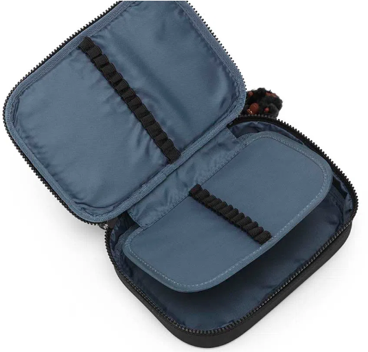 ESTOJO KIPLING 100 PENS - PRETO | MadeiraMadeira