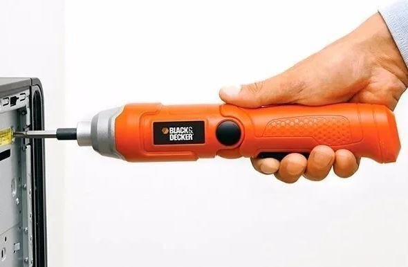 Parafusadeira á Bateria 3,6v Angular - 9036 Black + Decker Bivolt ...