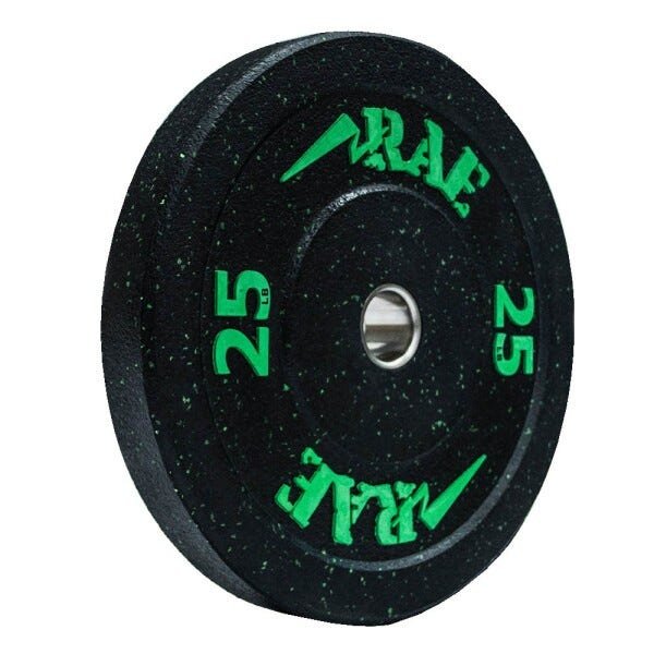 Anilha Olímpica Bumper - Hi-temp 25 lb - Rae Fitness | MadeiraMadeira