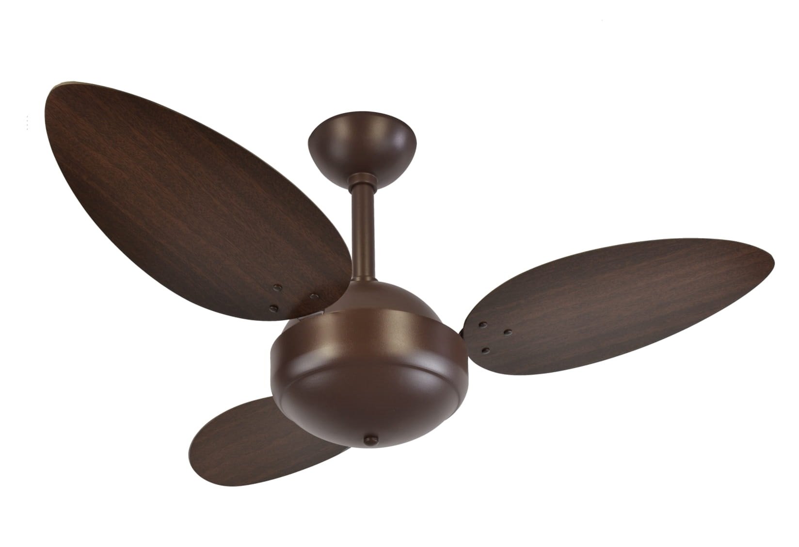 Ventilador de Teto Infinity Commerce Colonial Marrom 3 Pás Mdf Tabaco ...