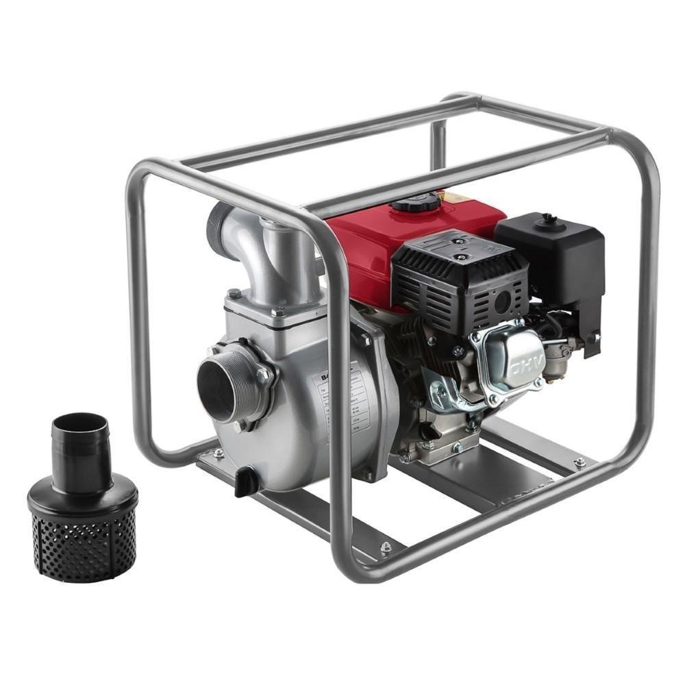 Motobomba Autoescorvante À Gasolina 3'' 6,5cv Partida Elétrica B4t-706e Branco | MadeiraMadeira