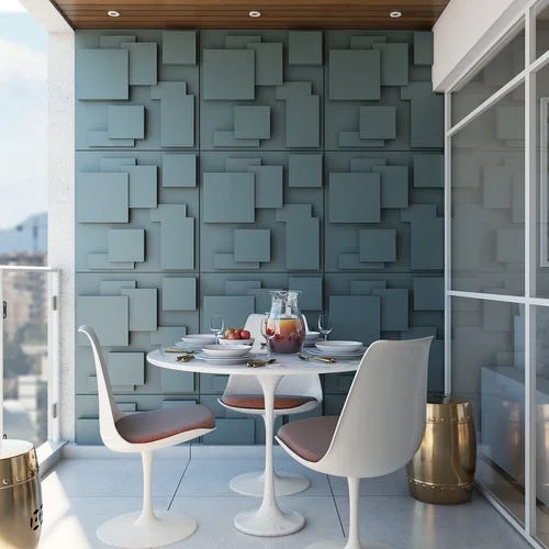 Placas De Parede Revestimento 3d Plastico Alto Impacto 4m² | MadeiraMadeira