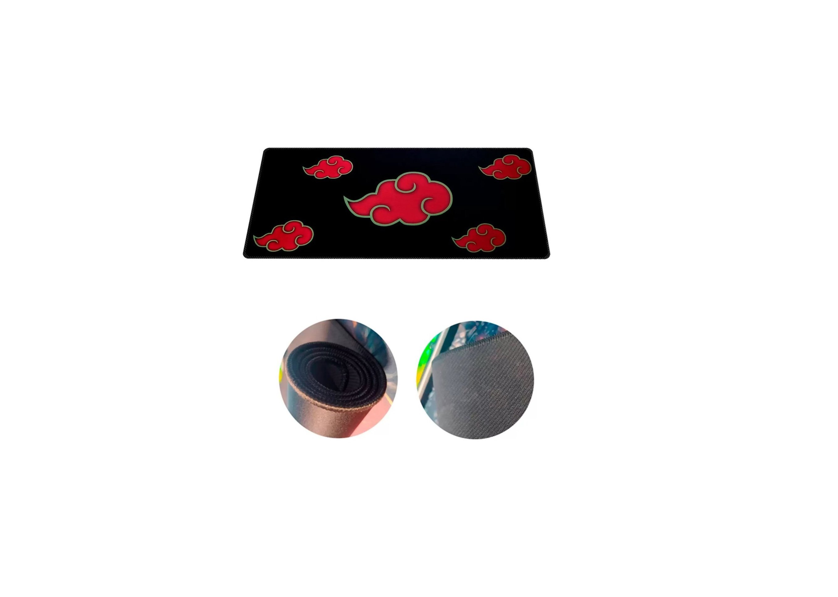 Mouse Pad Naruto Akatsuki 350mm x 700mm x 3mm Grande | MadeiraMadeira