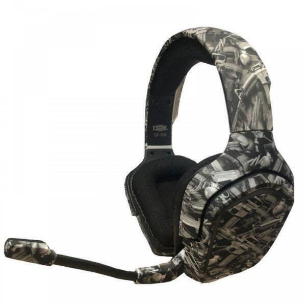 Fone de Ouvido Headset Gamer P3 Militar Dex Df-509 | MadeiraMadeira