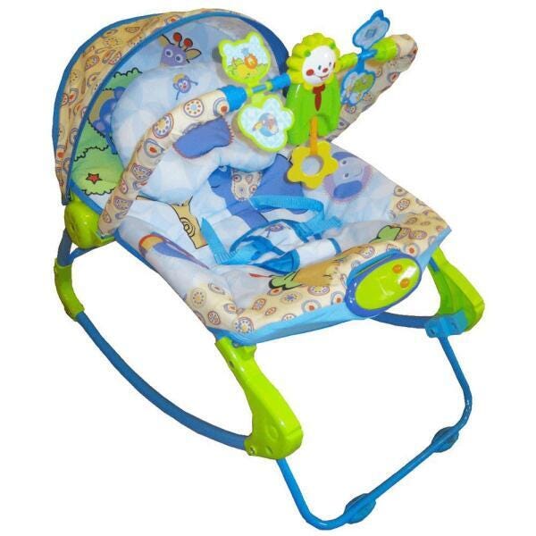 Cadeira de Descanso Rocker Color Baby - 18kg | MadeiraMadeira