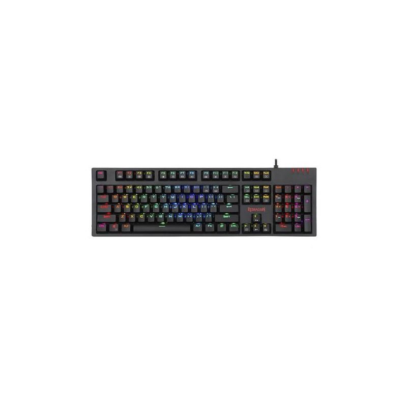 Teclado Mecânico Redragon K592 Amsa - Gamer Usb Preta | MadeiraMadeira